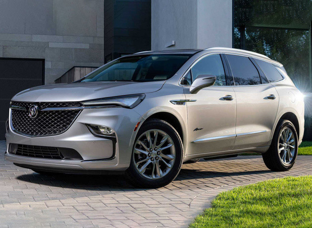 新款别克昂科雷内饰官图发布,配按键式换挡