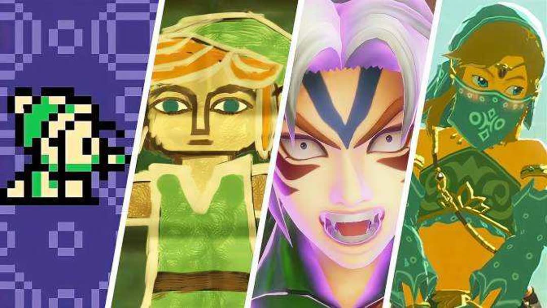 盘点《塞尔达传说》中林克的所有变身形态!