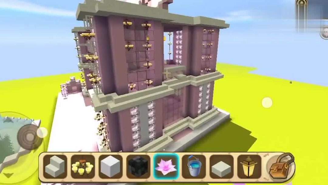 迷你世界:欢迎来到清水的粉色城堡!