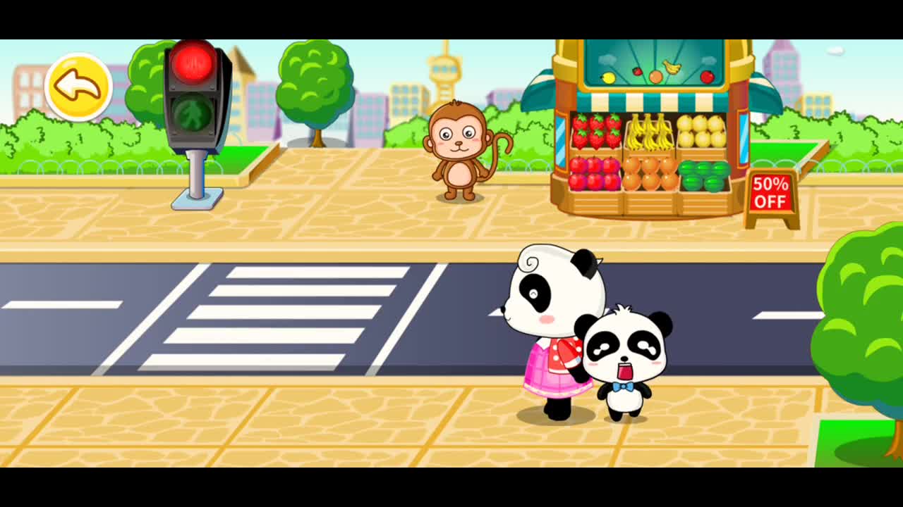 宝宝巴士益智动画 宝宝出行安全 过马路应该注意什么