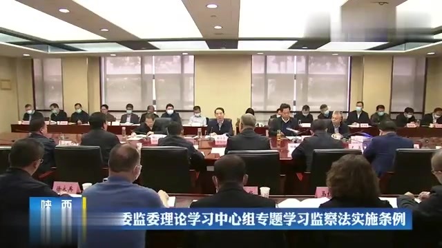 省纪委监委理论学习中心组专题学习监察法实施条例