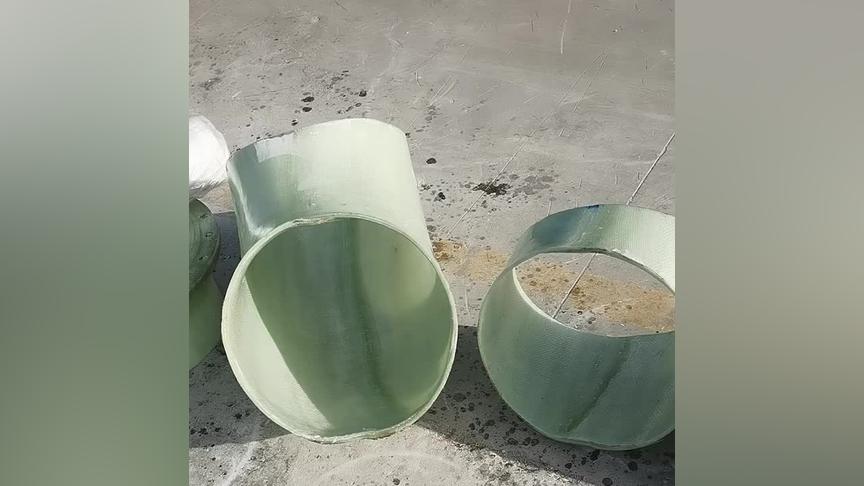 玻璃钢法兰#玻璃钢弯头 #玻璃钢三通 #玻璃钢管件