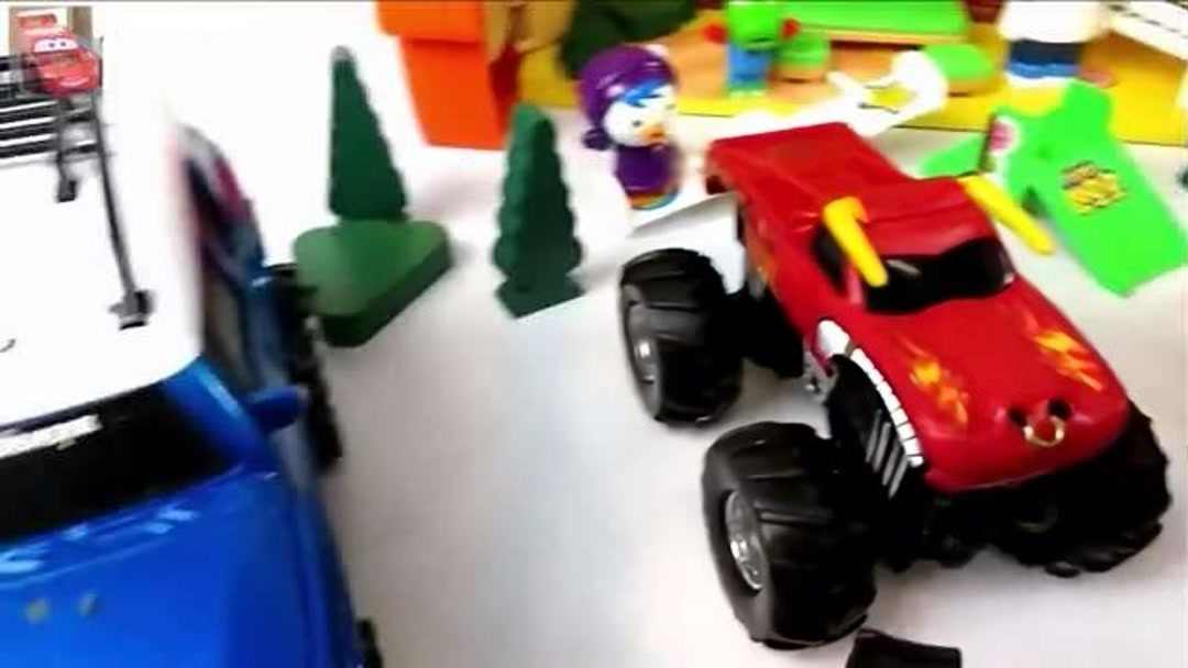 儿童工程车动画 一起来认识各式小汽车工程车玩具