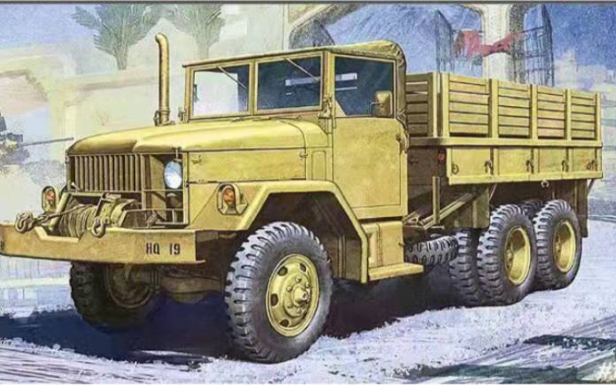 HM 1/72 美国伊拉克战争2.5吨卡车模型测评
