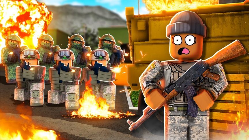 ROBLOX特种兵模拟器:偷偷潜入敌方基地,成功解救人质!灰狼