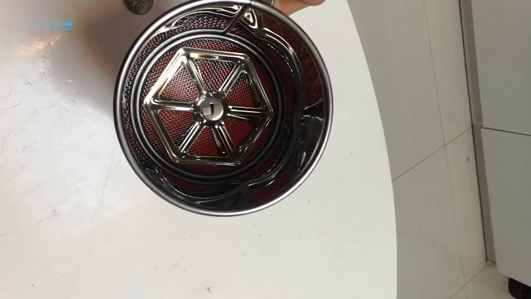 展艺430不锈钢面粉筛加厚24目(杯子)