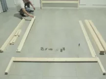 A新款实木床安装视频0920