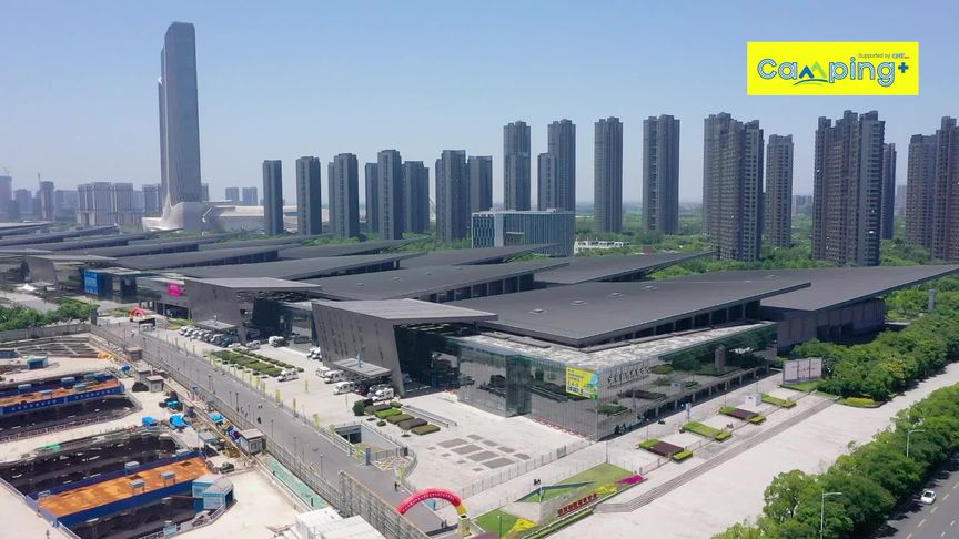 南京国际房车露营展步展进行中,期待光临#房车 #房车展会