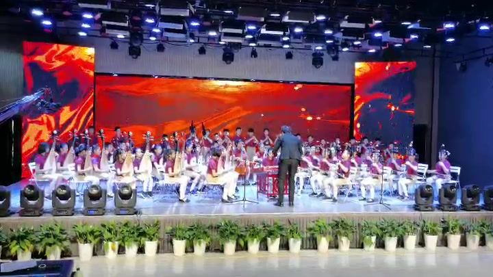 #音乐会 #孩子们棒棒哒 #乐器演奏 #校园时光 #演出现场