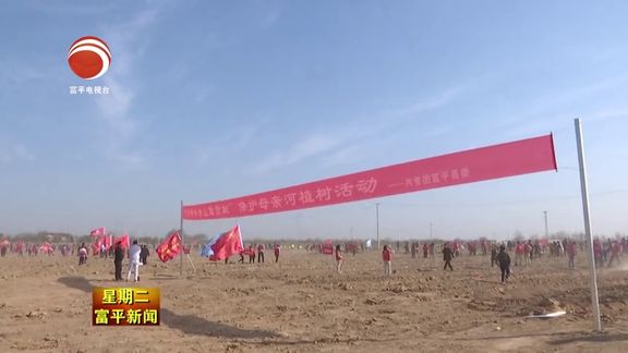 富平县开展全民义务植树活动