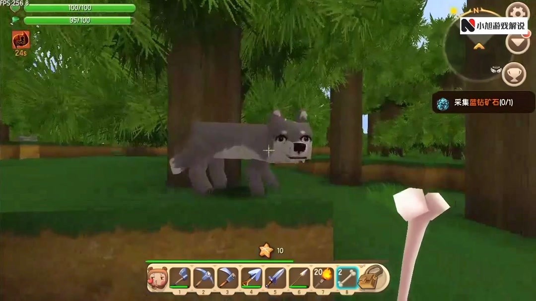 迷你世界:这里的山上都有些什么奇怪的小动物呢?