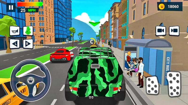 汽车学校驾驶模拟器-军用汽车!