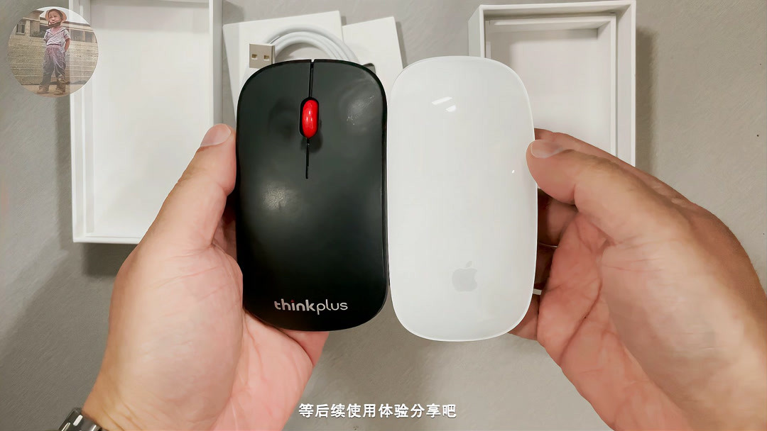 苹果鼠标Magic Mouse2超简单开箱及三围比较