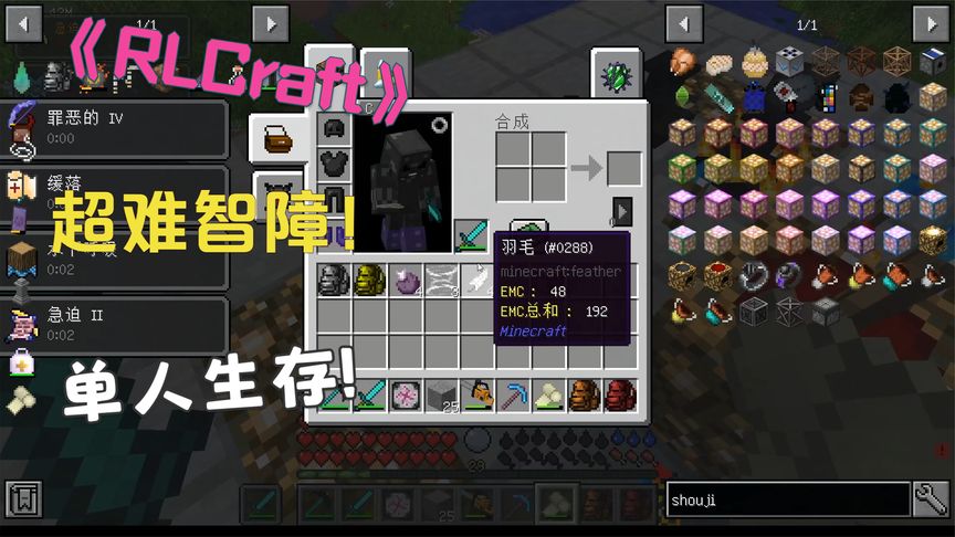 《我的世界RLCraft生存》种花得emc p11