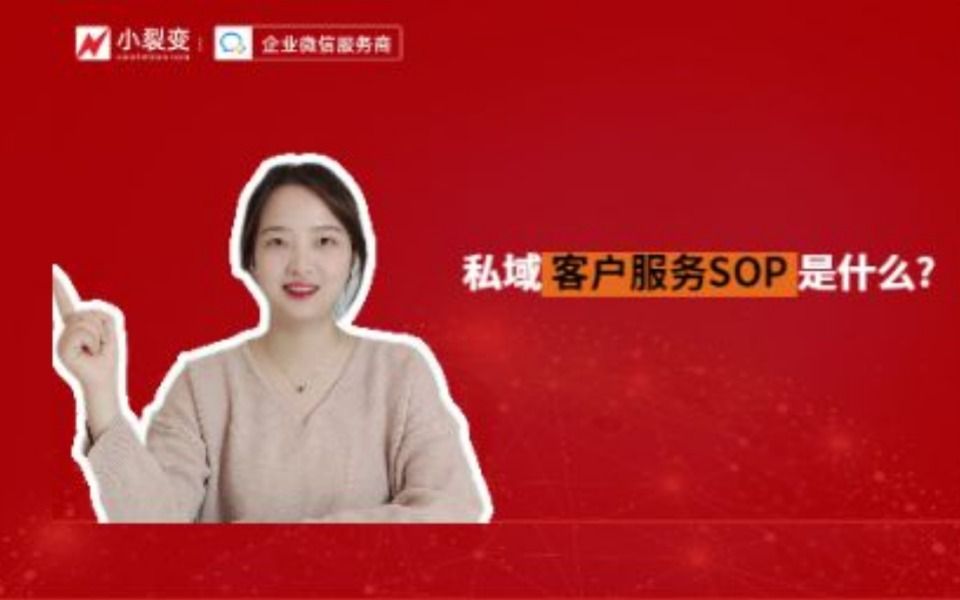 小裂变丨私域客户服务SOP是什么?