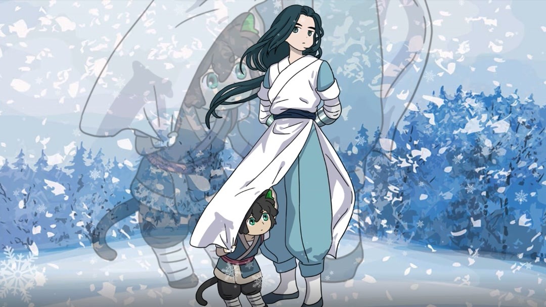 手绘国漫《罗小黑战记》,长大后的罗小黑也很帅气可爱