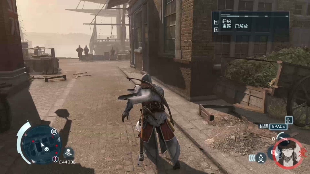 愛羅-P25家园任务完成后小镇就出现了-刺客信条3完美剧情流程攻略