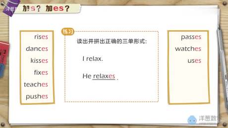 「官方」追根溯源讲英语,三单为啥这么变?