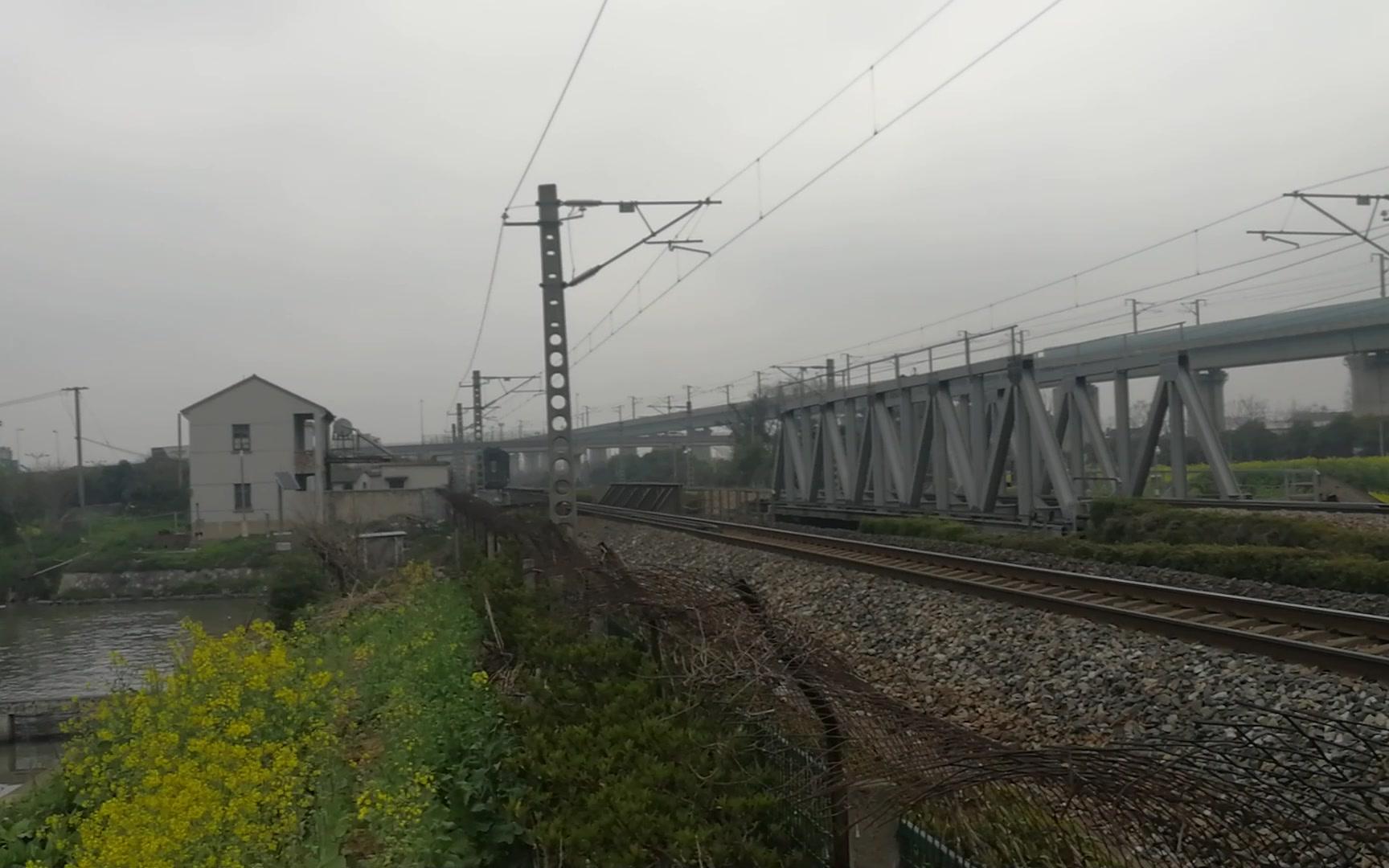 【原创】上局徐段HXD1D 0627牵引杭州开往齐齐哈尔的K48次列车通过