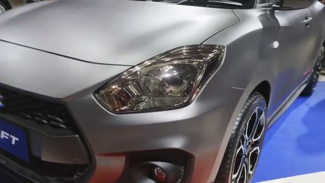 新车展示,高清实拍2021款铃木雨燕Sport