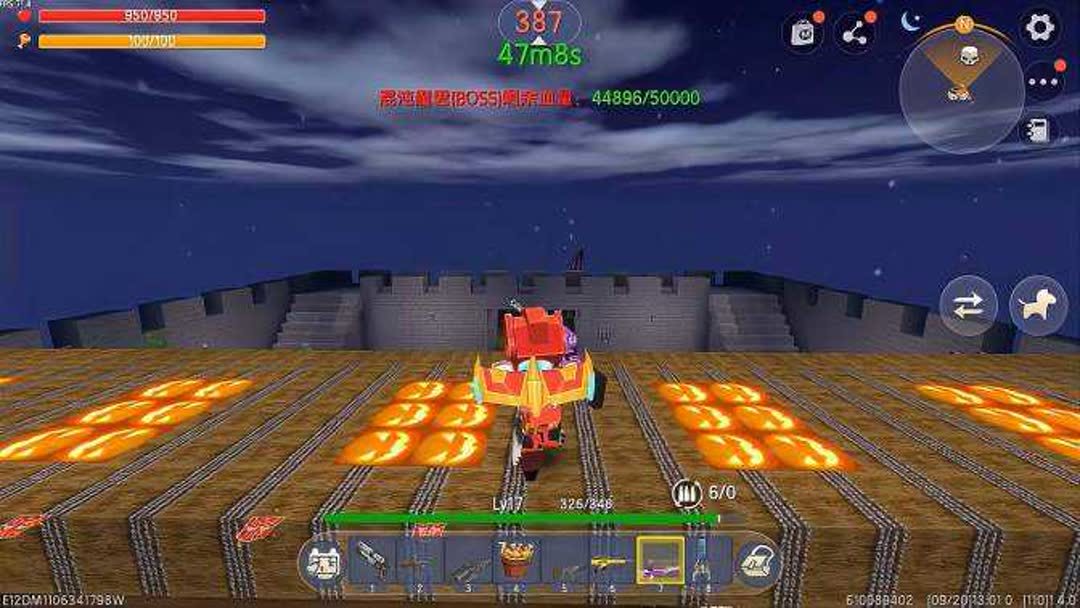 迷你世界变形金刚196:变形金刚用awm打败僵尸军团