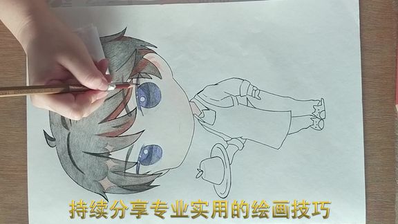 动漫手绘教程Q版美少年 就问你还能找到比这更详细的 上 学浪计划