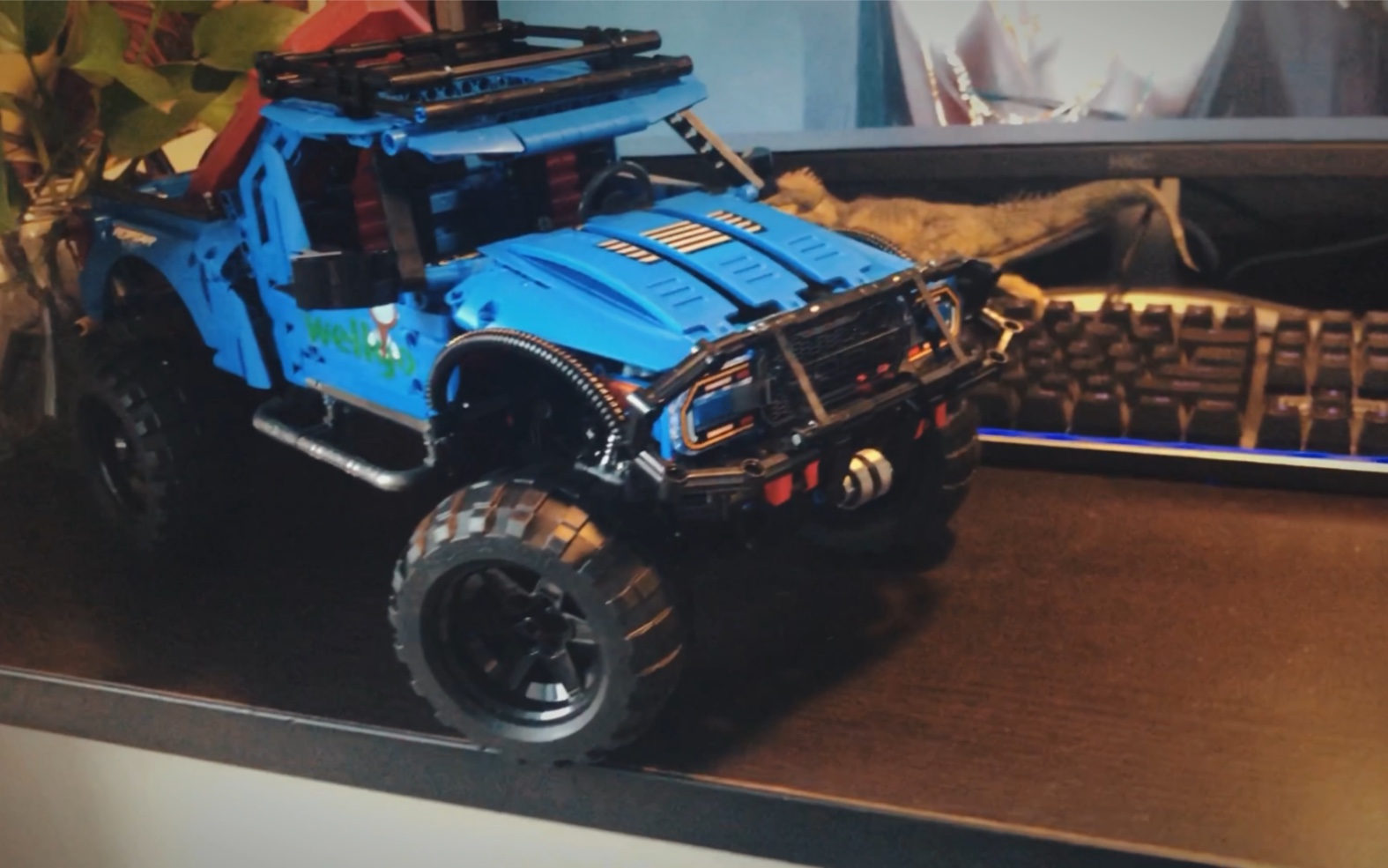 森宝猛禽皮卡积木|国产类乐高拼装玩具