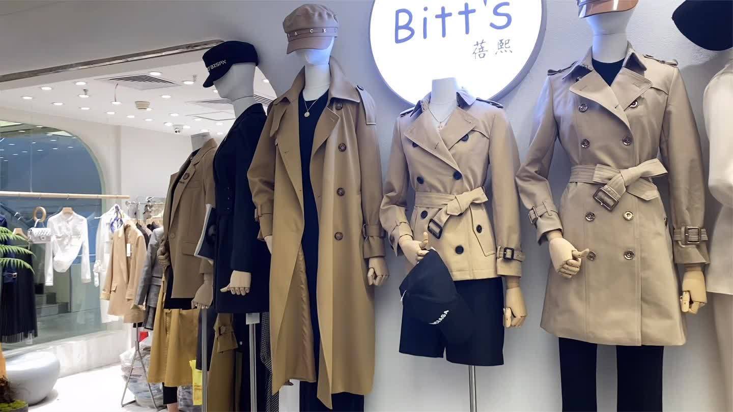 广州中高档服装市场,新款上市,价位区间跨度大平均值意义不大