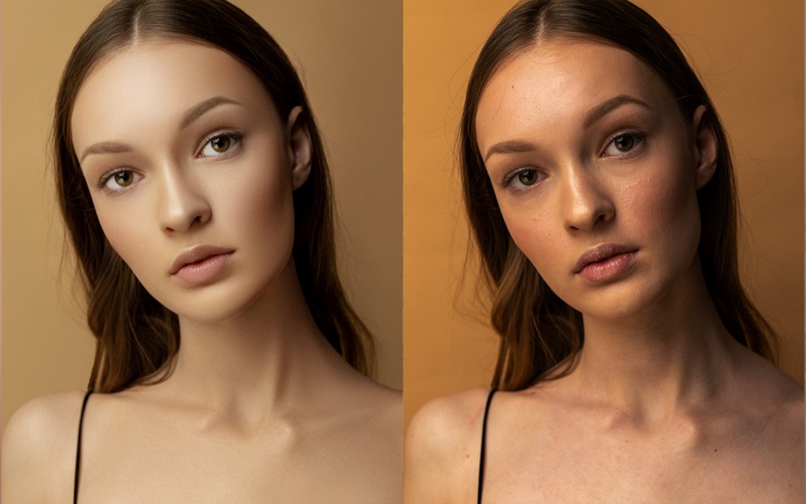 商业人像质感磨皮无痕修饰!