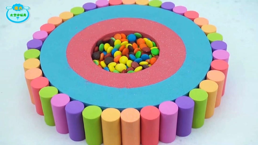 魔力太空沙玩具 第41集 彩色的糖果