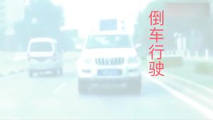 高速上最牛司机倒车行驶,交警都找不到罚款的理由