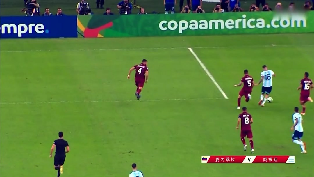 阿根廷美洲杯全进球:梅西点射救主 阿圭罗 劳塔罗联袂戏珠