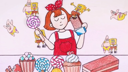 趣味定格动画:为什么会有蛀牙呢?原来小美又贪吃东西了!