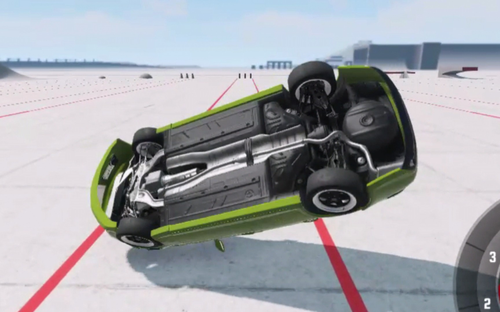 【BeamNG】汽车高质量翻滚