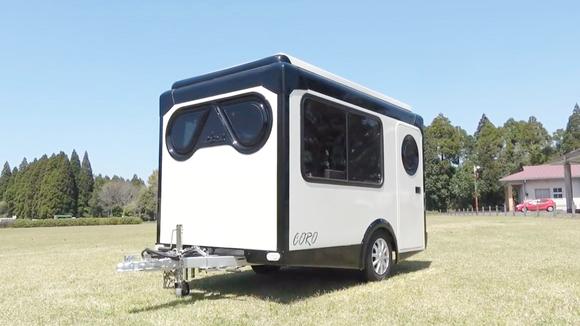 带你见识下日本研发的小型拖挂房车,价格才几万,功能超乎你想象