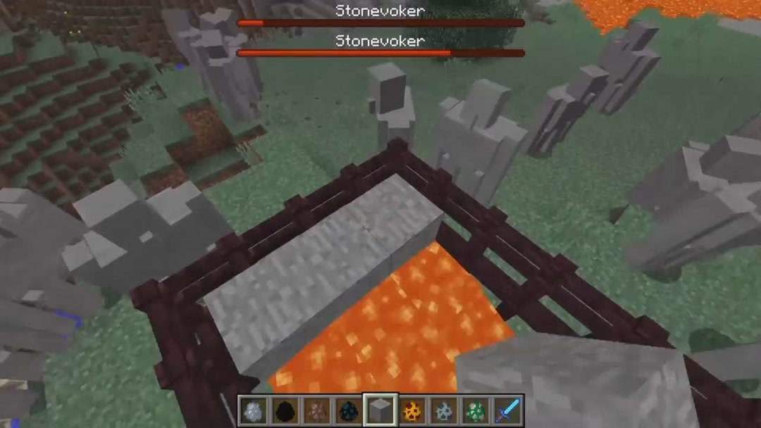 我的世界 史蒂夫在做一个简单的小房子