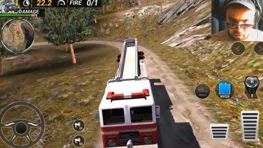 消防车驾驶模拟器-救援车司机游戏