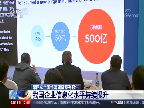 [新闻30分]第四次全国经济普查系列报告 我国企业信息化水平持续提升