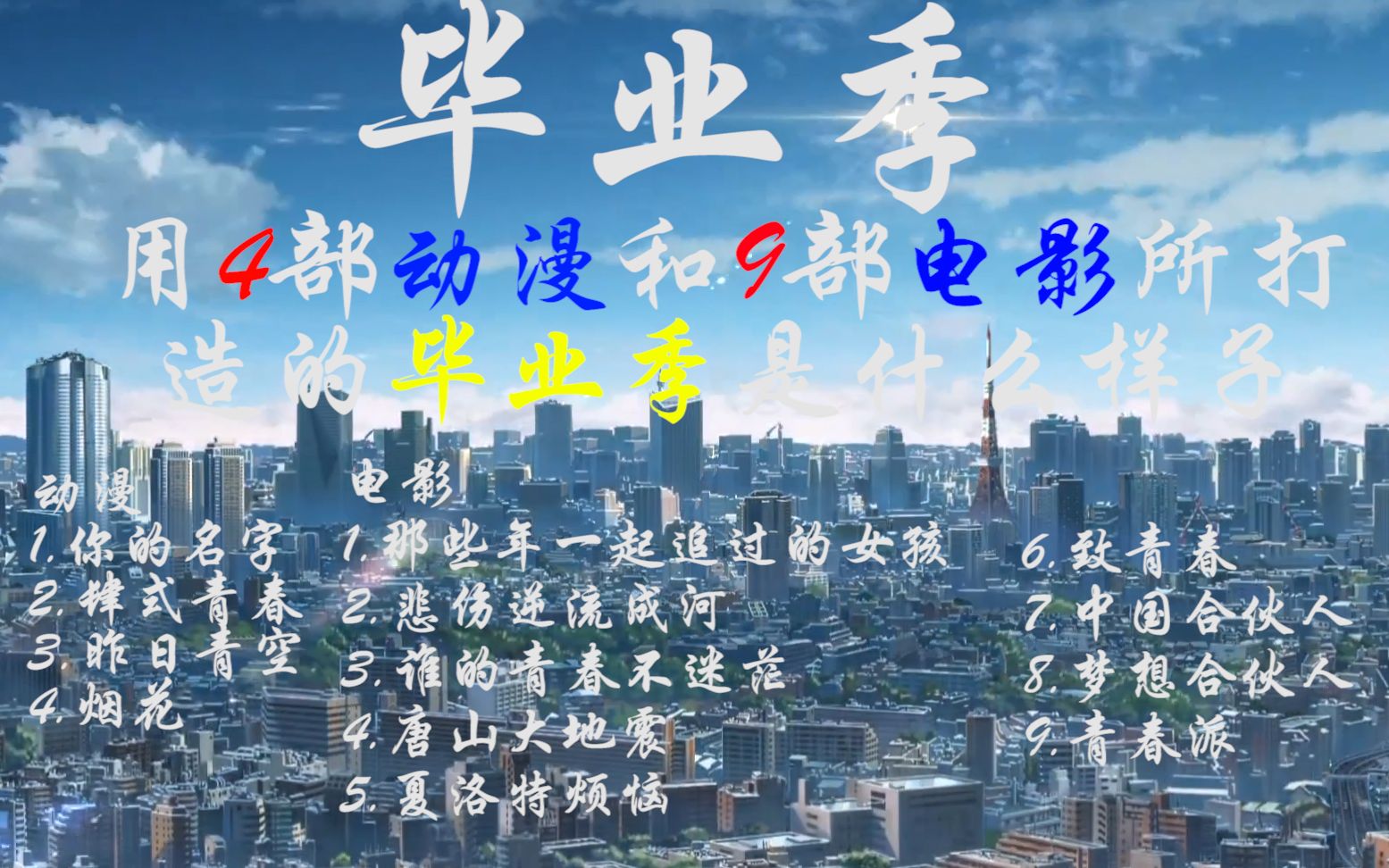 【毕业季】世界那么大,你又去过哪里?又想做什么。