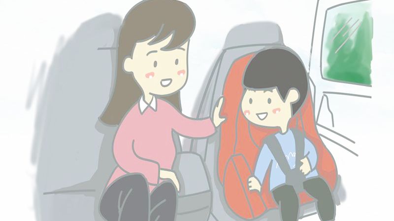 暑期高速道路交通安全系列漫画