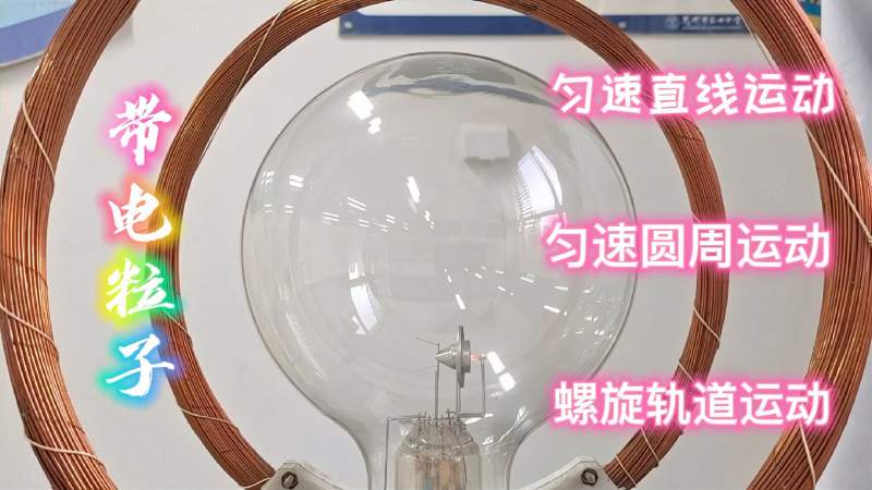 高二物理电与磁，带电粒子在匀强磁场中的运动轨迹是什么样的呢？