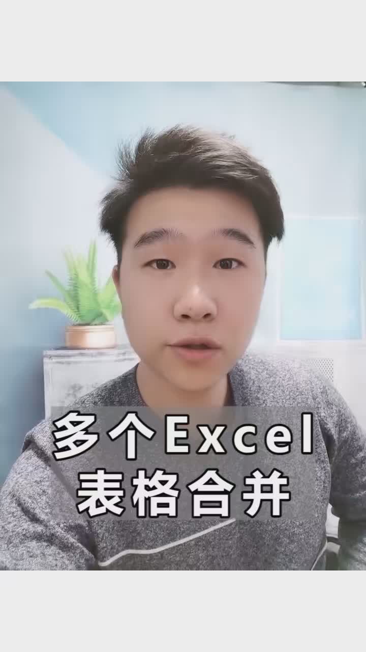 多个#Excel 表格合并
