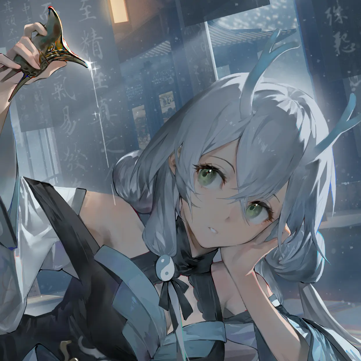 一月尘雨 