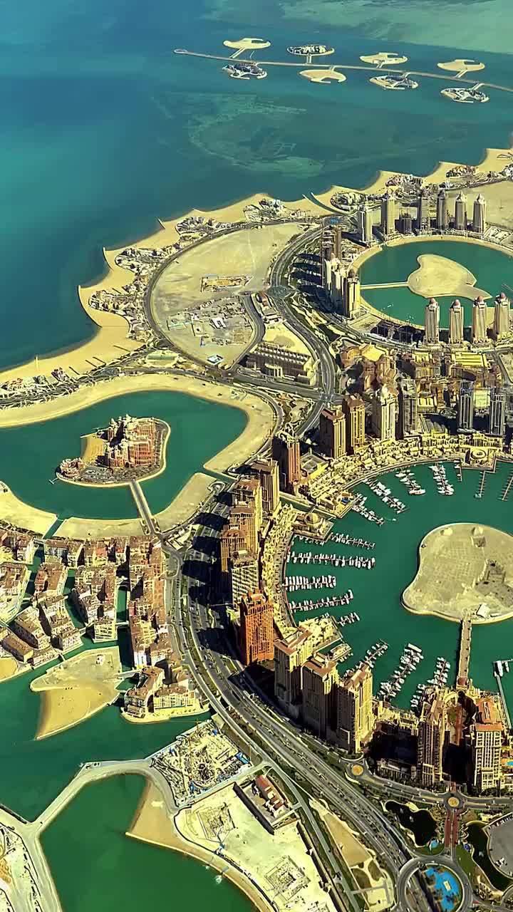 卡塔尔位于波斯湾西海岸的中部,是一个半岛国家