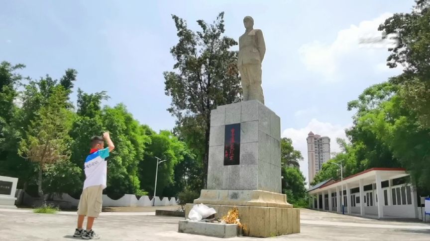 藤县东山公园:校外少先队实践教育基地打卡…#藤县 #少先队