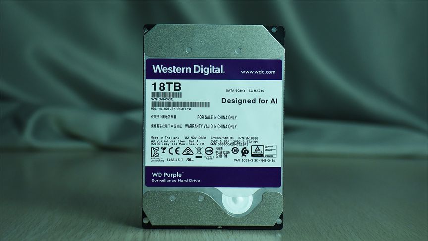 a&s视界 第3期:西部数据WD180EJRX 18TB监控紫盘评测