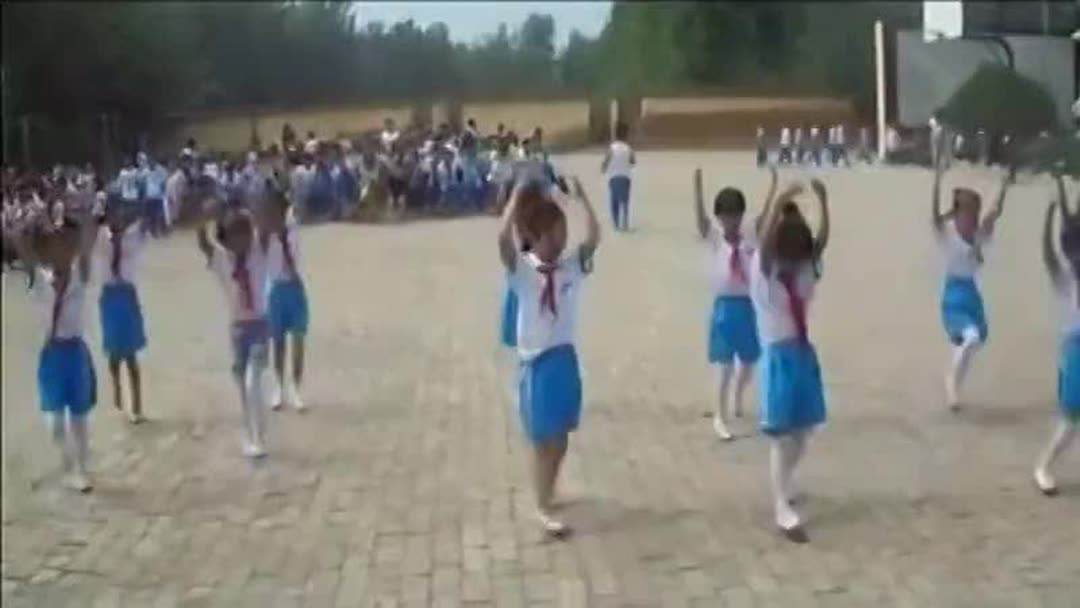 小学生校园舞蹈视频 儿童舞蹈 《七色光》
