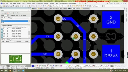 Altium 4层板的PCB设计实战精彩演示视频-凡亿PCB