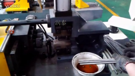 三工位圆管缩成方管全自动缩管机