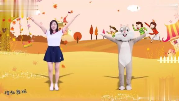 幼儿园舞蹈《红绿灯 》教学版,安全记心中!